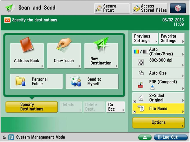 Easy to use Send To Myself Function