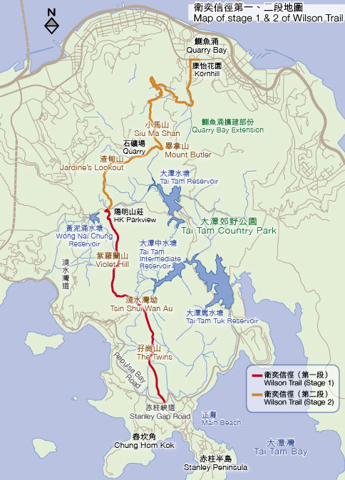 Warren Wilson Trail Map