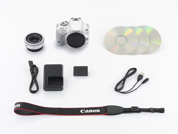 EOS 100D Kit Set (White)